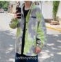 Softboy 2-Sided Men Camo Bomber Jacket