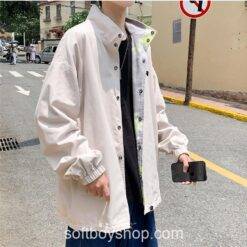 Softboy 2-Sided Men Camo Bomber Jacket